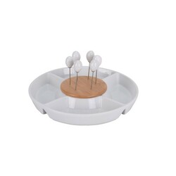 Set servire aperitive EH Bamboo, 8 buc. | 4home - confortul casei tale