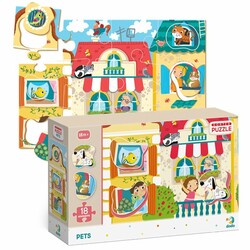 Dodo Pets puzzle, 18 darab | 4home - az otthon kényelme