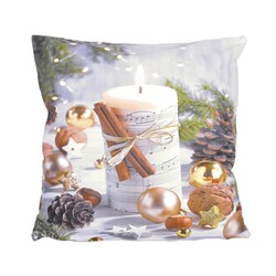 Forbyt Vánoční povlak na polštářek Noty, 40 x 40 cm | 4home - pohodlí ...