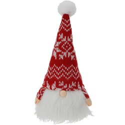 Svítící LED skřítek s červenou čepicí Balum, 23 cm | 4home - pohodlí domova