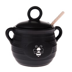 Recipient de miere din ceramică ALBINĂ, 14 x 13 x 10,5 cm | 4home ...