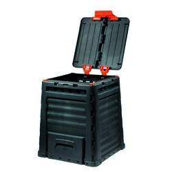 Ladă compost grădină Keter Eco negru, 320 l, 65 x 65 x 75 cm | 4home ...