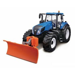 Tractor cu plug Maisto Tech RC, New Holland, 2.4Ghz, albastru | 4home ...