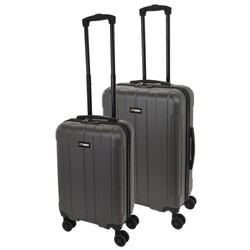 Set 2 trolere de călătorie Proworld, gri | 4home - confortul casei tale