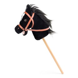 Cal pe bară Faunica Hobby horse Baron, cal negru cu sunete | 4home ...