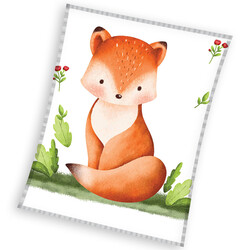 Kis róka gyerek pléd, 110 x 140 cm | 4home - az otthon kényelme