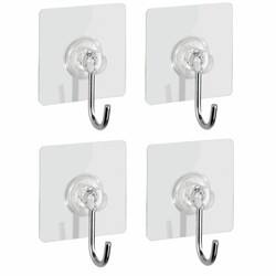 Set 4 cârlige Wenko Static-Loc | 4home - confortul casei tale