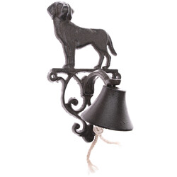 Liatinový zvonček Iron dog, 14 x 24 x 12 cm | 4home - pohodlie domova
