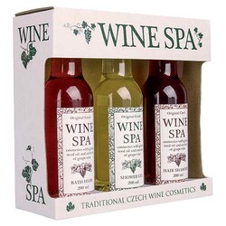 Set cosmetice Bohemia Gifts Wine Spa | 4home - confortul casei tale