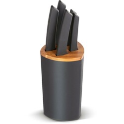 Lamart LT2150 sada nožů v bloku Kerf, 5 ks | 4home - pohodlí domova