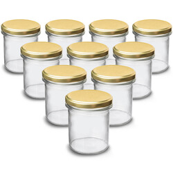 Set de borcane Orion Sturzglass cu capac, 0,33 l,10 buc. | 4home - confortul casei tale