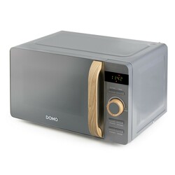 DOMO DO3420 mikrovlnná trouba WOOD YOU, šedá | 4home - pohodlí domova