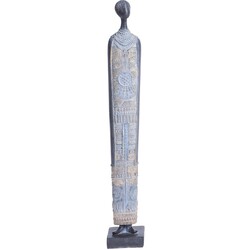 Dekorativní soška Africká žena Aisha, 34 cm | 4home - pohodlí domova