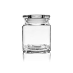 Doză de sticlă cu capac Orion 0,95 l, pătrată | 4home - confortul casei ...