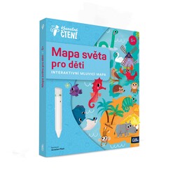 Kouzelné čtení Mapa světa pro děti | 4home - pohodlí domova