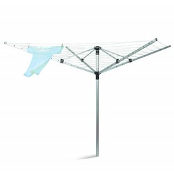Uscător de rufe pentru grădină cu 4 brațe și husăde protecție împotriva ...