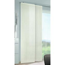 Draperie panou Albani voal Conny dungi crem, 245 x 60 cm | 4home ...