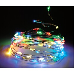 Sârmă luminoasă colorată, 80 LED | 4home - confortul casei tale