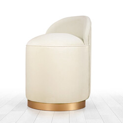 Taburet Dover Cream | 4home - confortul casei tale