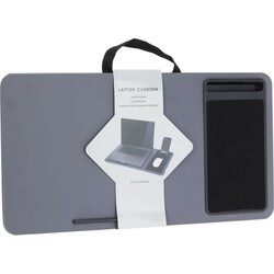 Príručný stolík na notebook, sivá, 57,5 x 4 x 30,5 cm, MDF | 4home ...