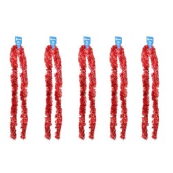 Karácsonyi füzér készlet lézer 9 x 200 cm, 5 db-os, piros | 4home - az ...