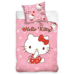 Lenjerie de pat Hello Kitty Little, 100 x135 cm, 40 x 60 cm | 4home ...