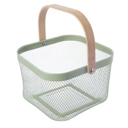 Orion Coș de sârmă Greenish, 27 x 24,5 x 16,5 cm | 4home - confortul ...