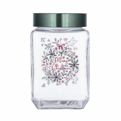Altom Sklenená dóza s viečkom Xmas, 700 ml | 4home - pohodlie domova