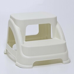 Taburet din plastic bej, 37,5 x 43 x 28 cm | 4home - confortul casei tale