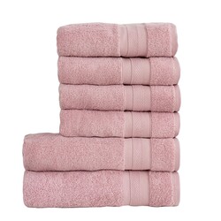 Set de prosoape Stanex MEXICO roz, 4 bucăți50 x 100 cm, 2 bucăți 70 x ...