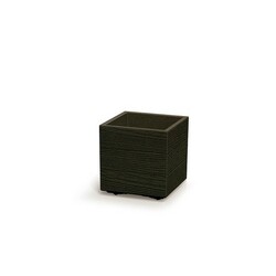 MADERA SQUARE ECO WOOD virágtartó 28,8 cm, sötétbarna | 4home - az ...