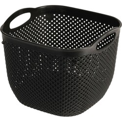 Kunststoffkorb Ratan 19 x 23 x 23 cm, Schwarz | 4Home - Spezialist für ...