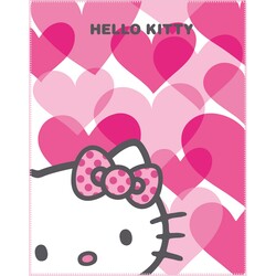 CTI Dětská deka Hello Kitty Mimi Love Pink, 110 x 140 | 4home - pohodlí ...