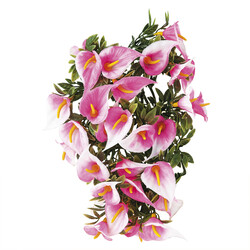 Floare artificială cală roz 2 buc | 4home - confortul casei tale